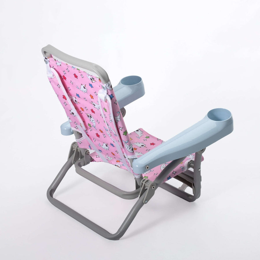 LowTides | FishFlops® Gully Child Beach Chair in Daisy The Narwhal ...